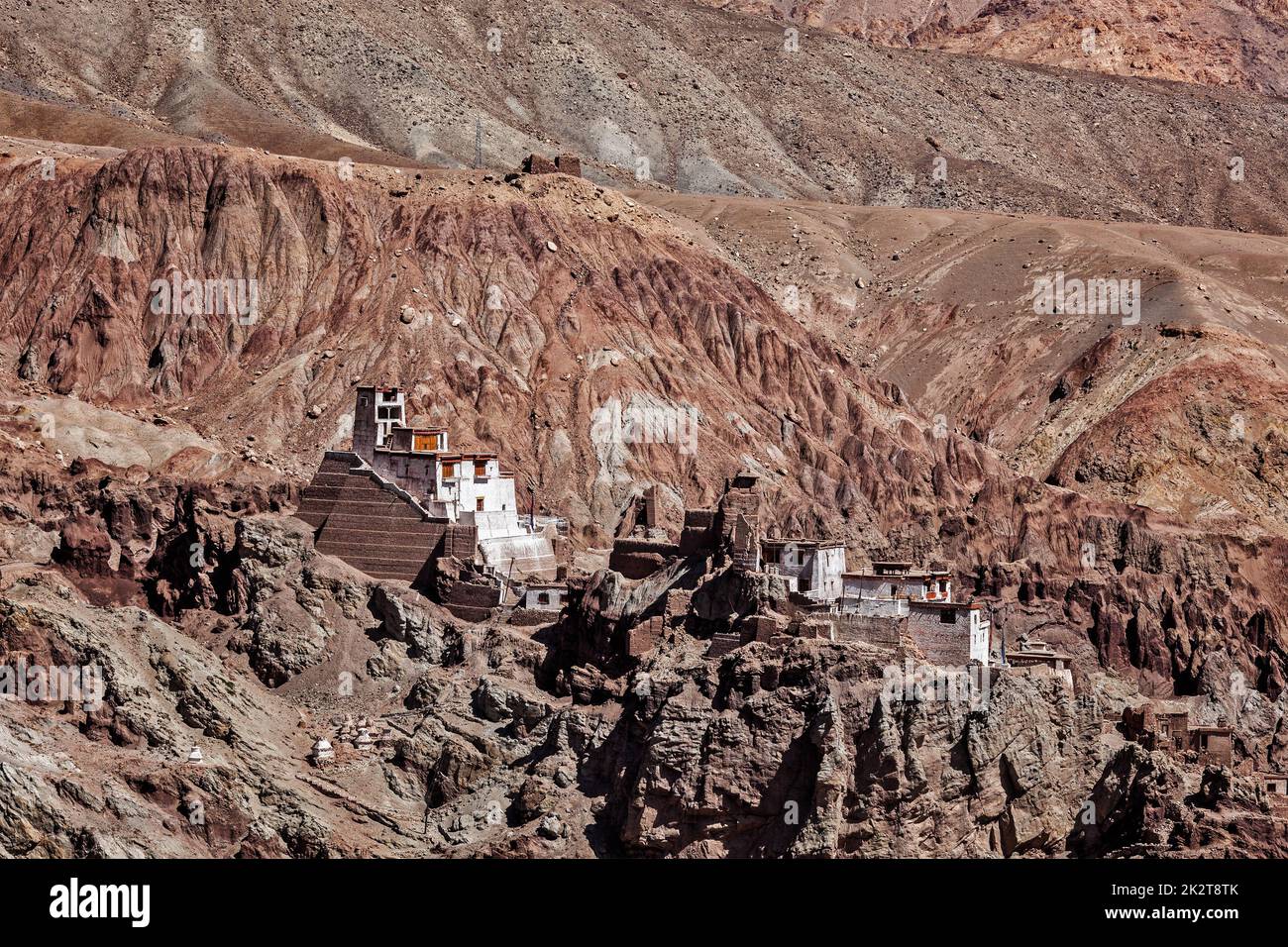 Basgo monastery. Ladakh, India Stock Photo - Alamy