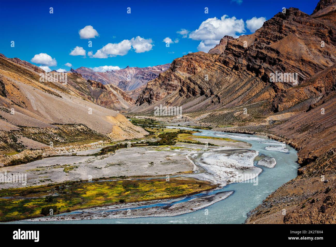 Himalayan landscape in Himalayas Stock Photo - Alamy