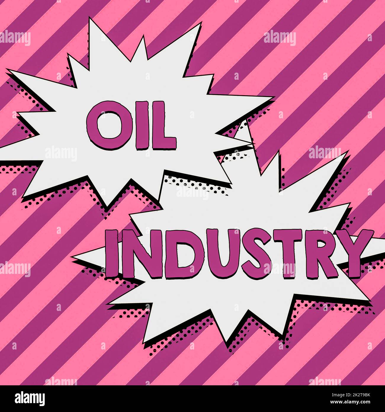 Text showing inspiration Oil Industry. Business approach Exploration ...