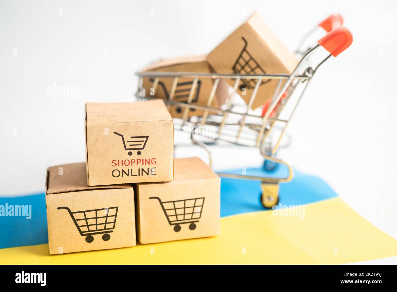 Cargo container flag russia hi-res stock photography and images - Alamy