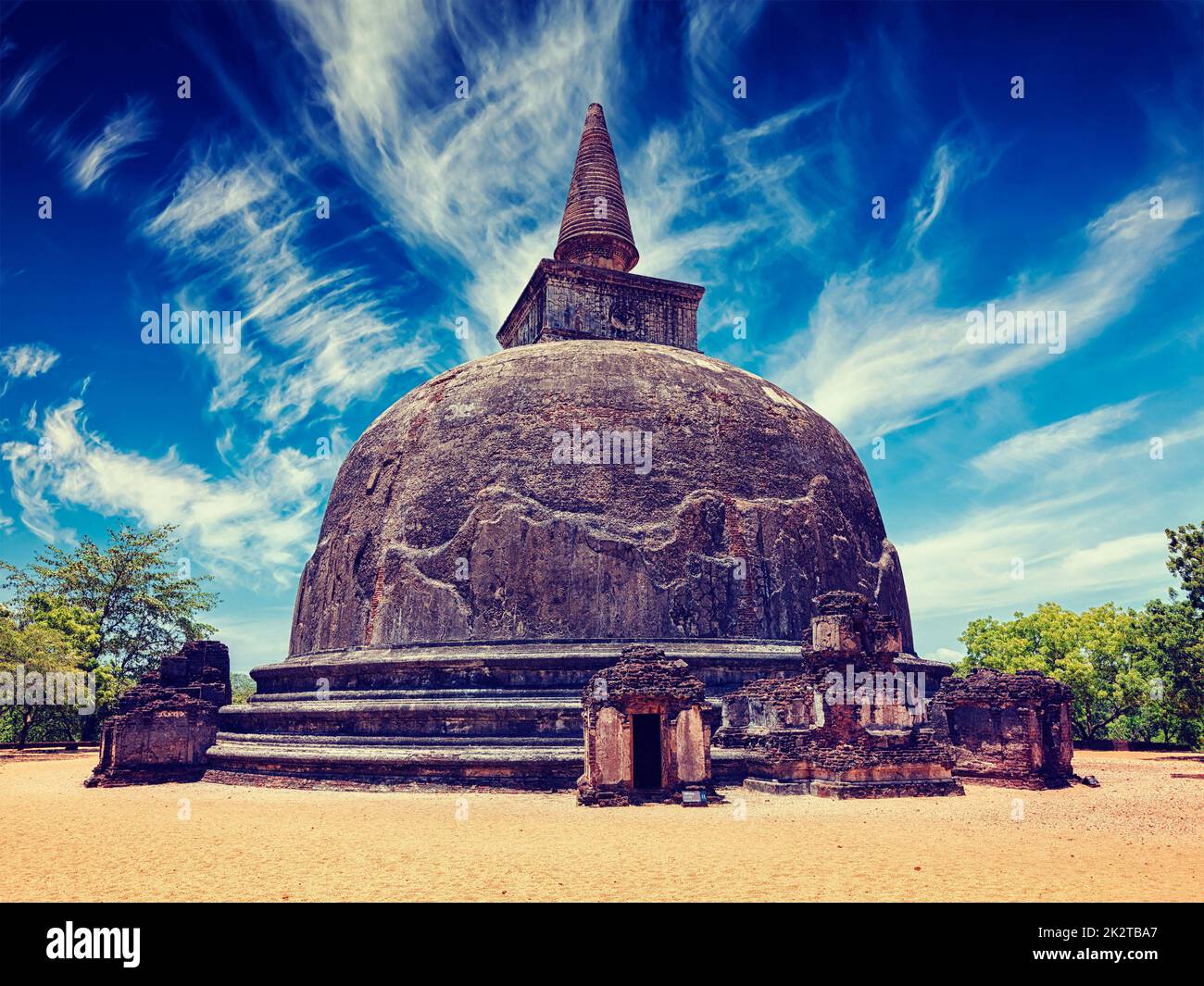 Ancient dagoba hi-res stock photography and images - Alamy