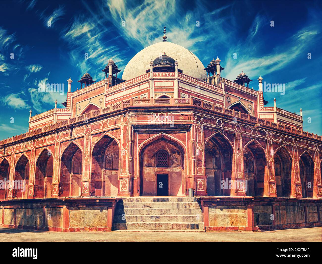 Humayuns tomb famous tourist hi-res stock photography and images - Alamy