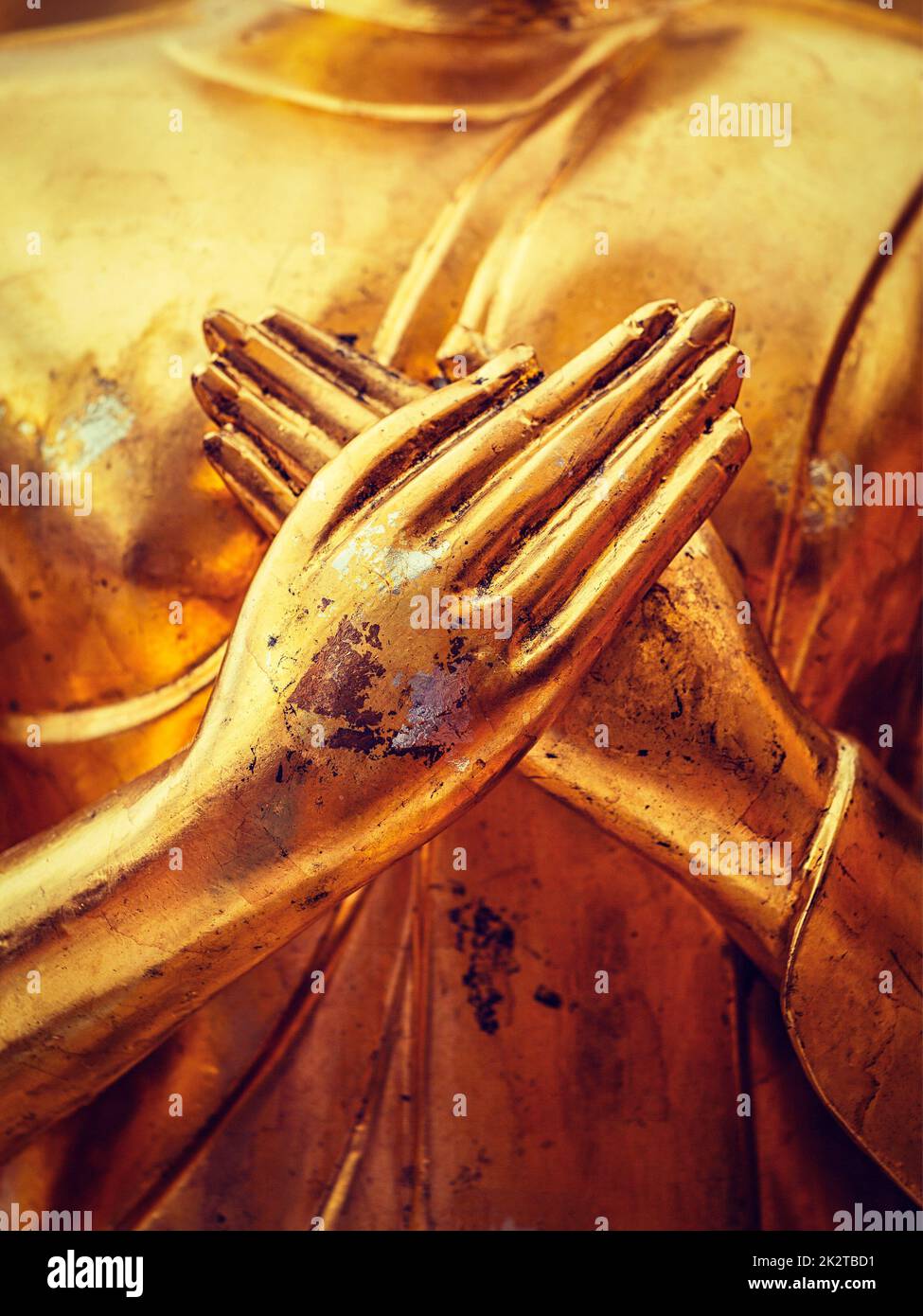 Hands cross sculpture hi-res stock photography and images - Alamy
