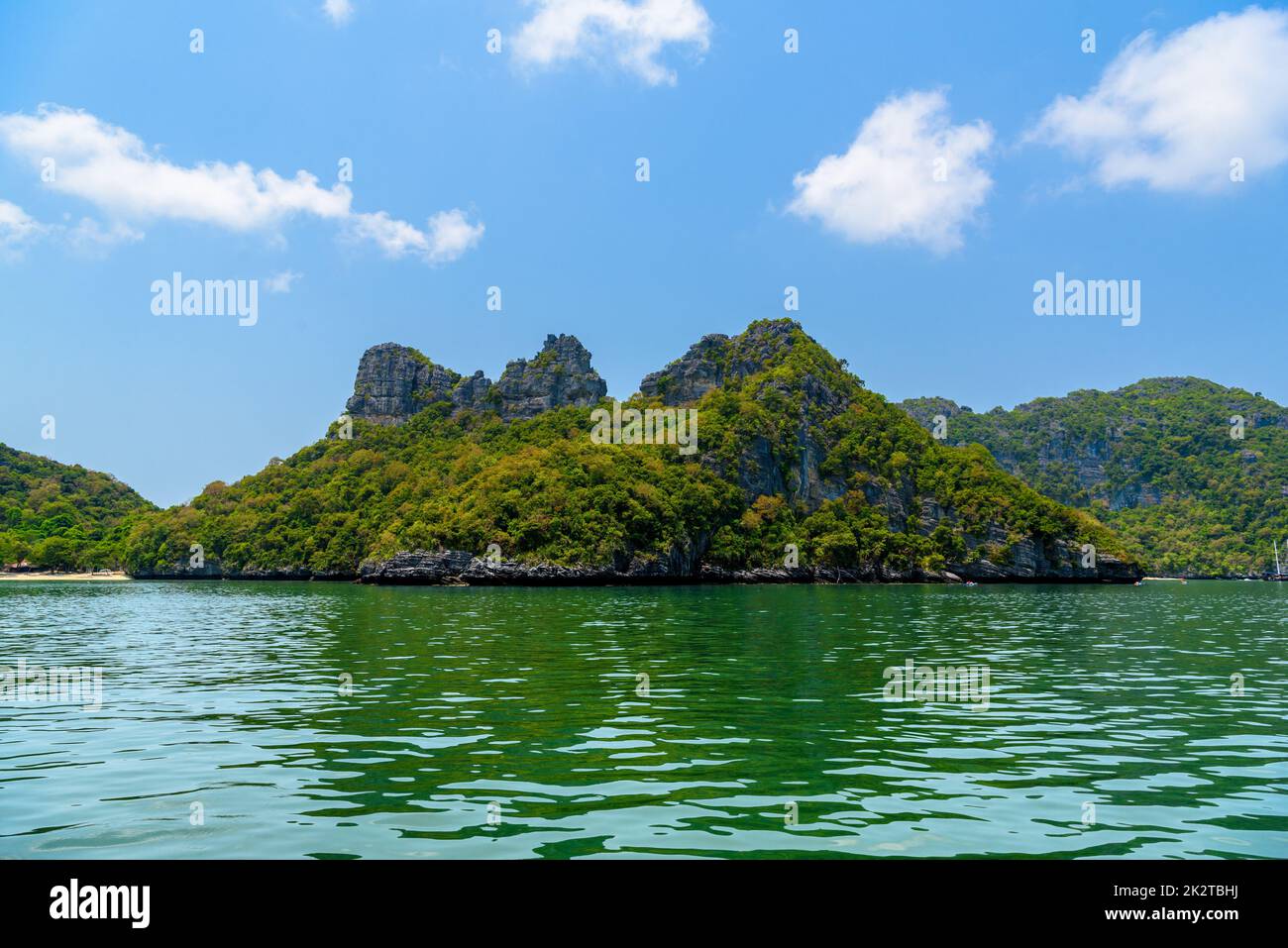 Koh Phaluai, Mu Ko Ang Thong National Park, Gulf of Thailand, Si Stock ...