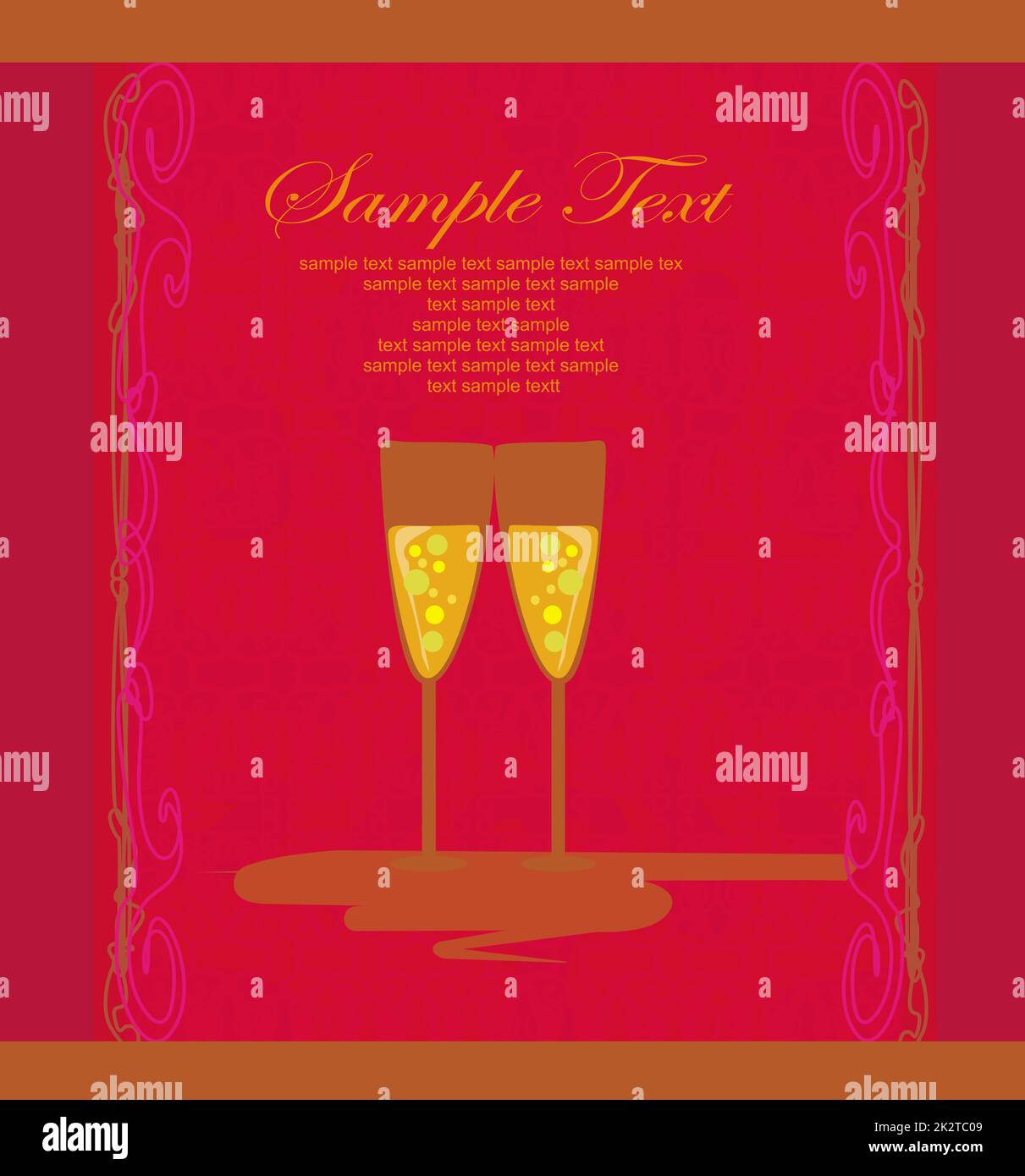 Cocktail party invitation hi-res stock photography and images - Alamy