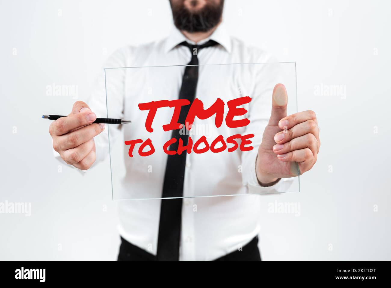 Inspiration showing sign Time To ChooseJudging the merits of multiple ...