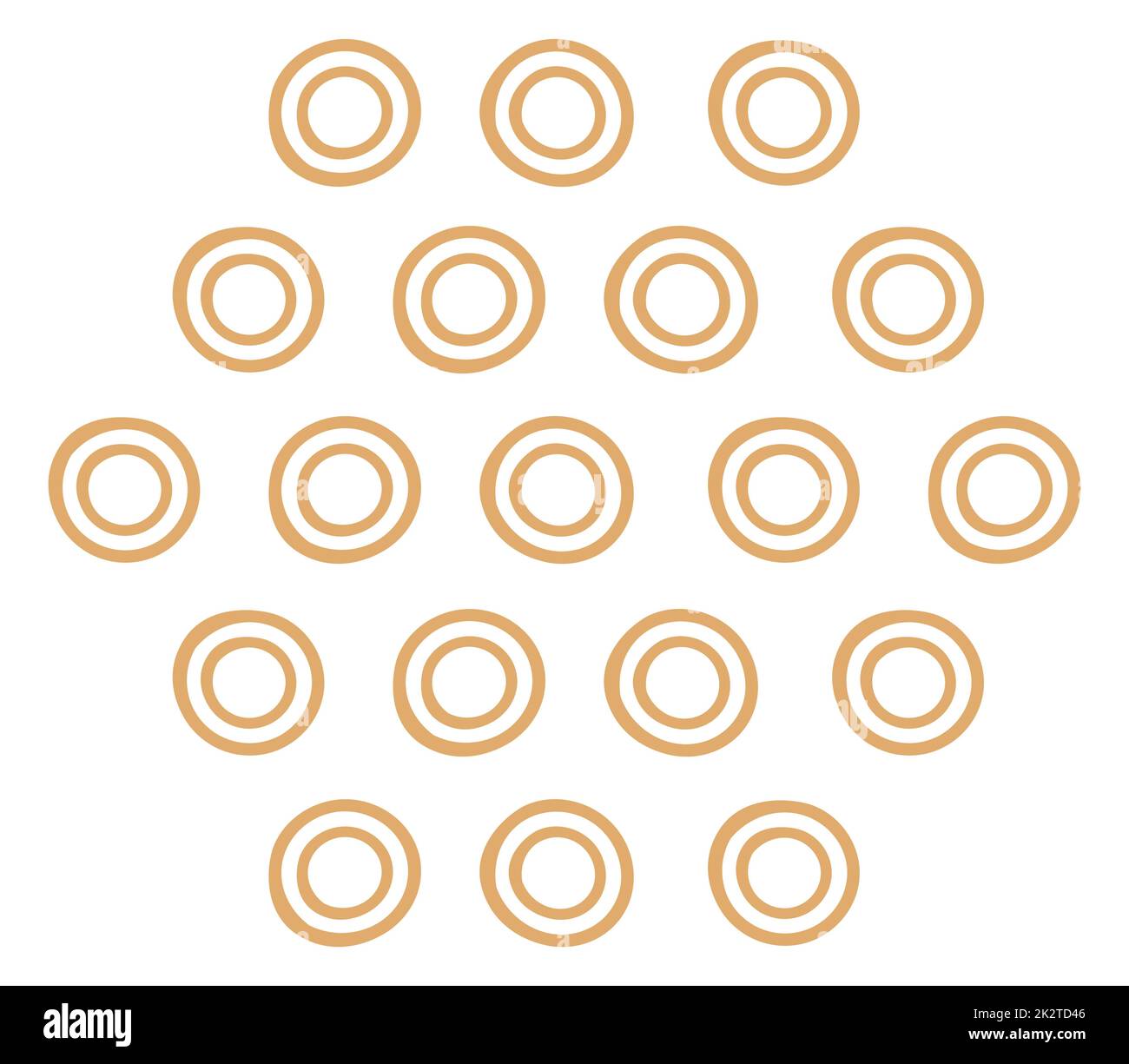 Doodle circles illustration Stock Vector Images - Alamy