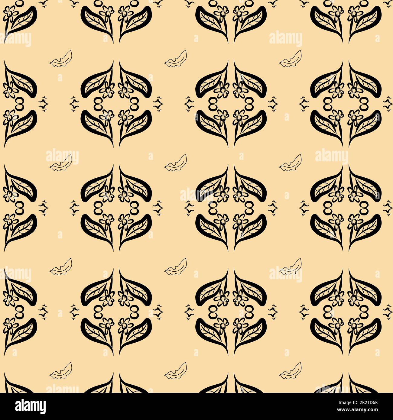 a seamless pattern on beige background Stock Vector Image & Art - Alamy