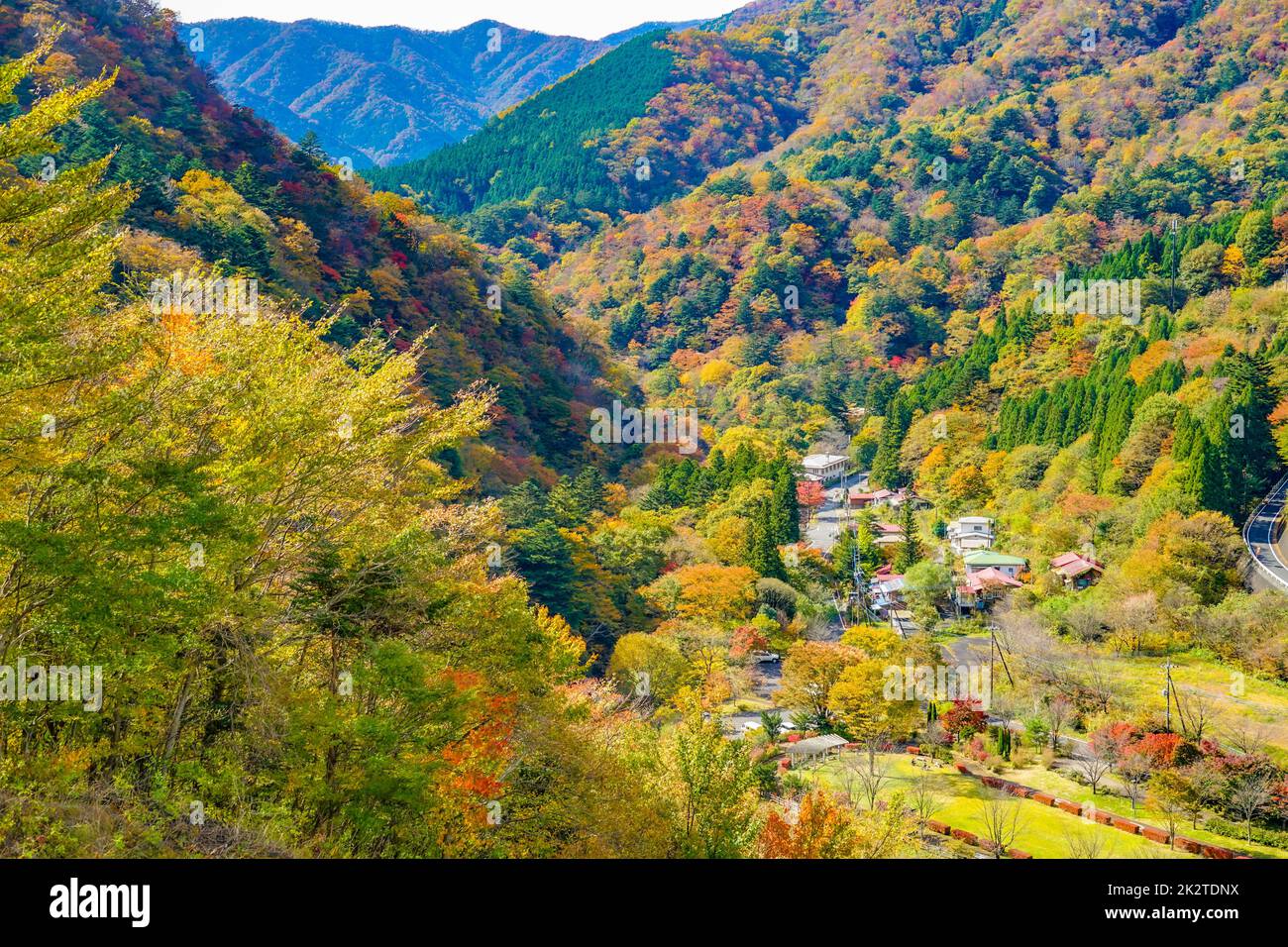 Mountain village in late hi-res stock photography and images - Alamy