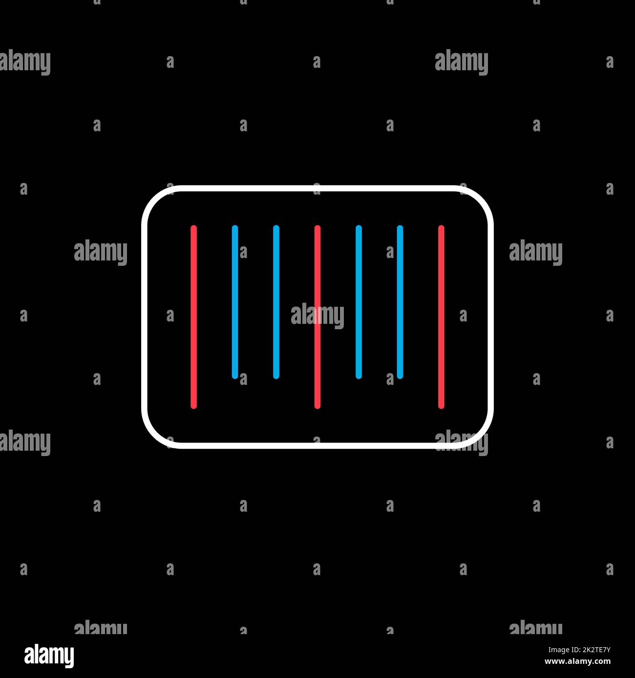 Barcode vector icon. E-commerce sign Stock Photo - Alamy