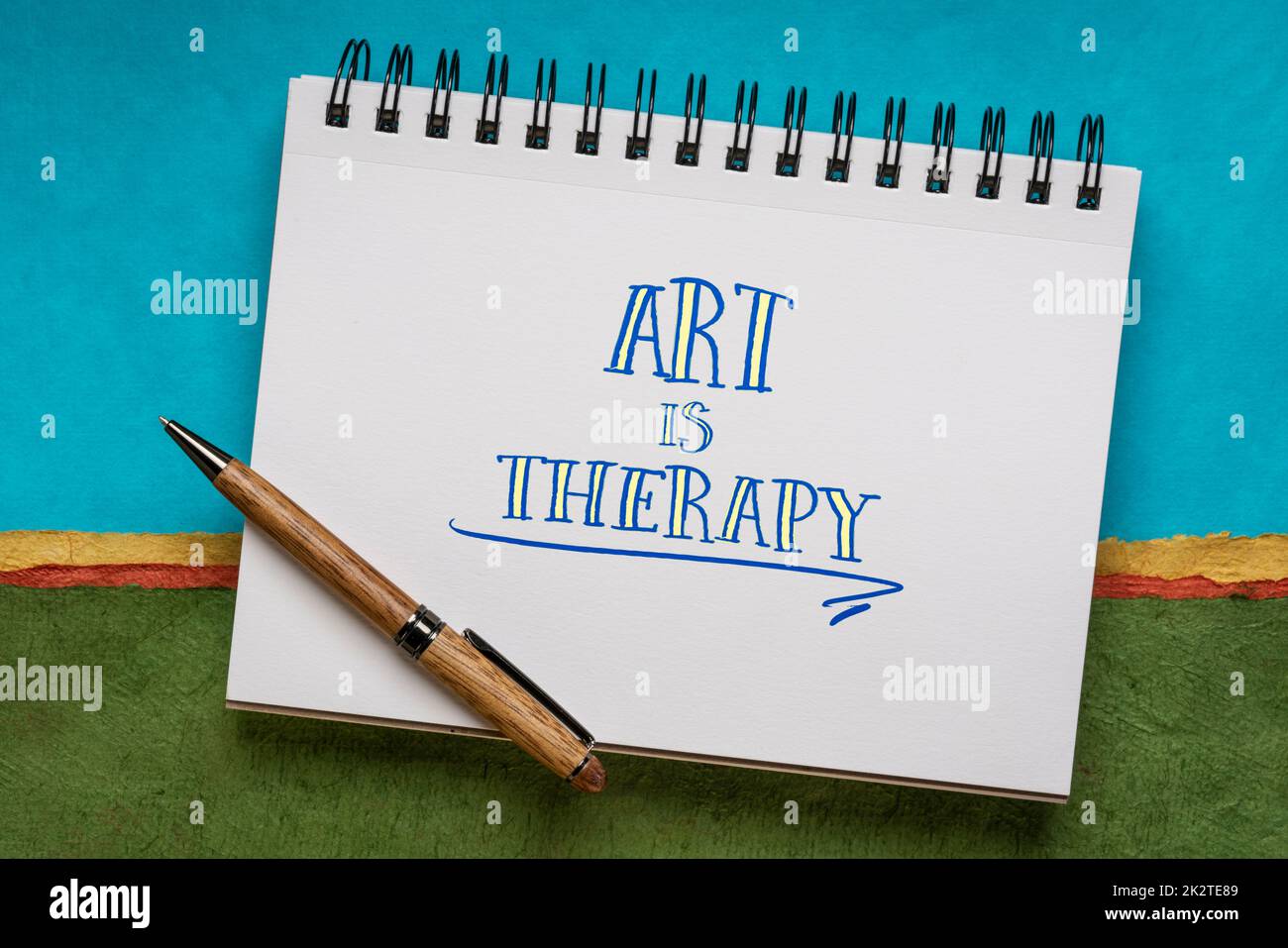 art is therapy concept Stock Photo - Alamy