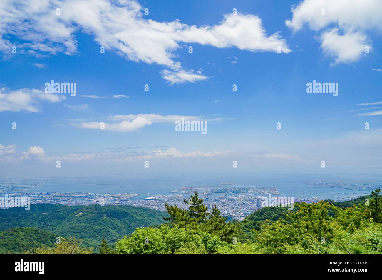 Scenery from Rokko Garden Terrace Stock Photo - Alamy