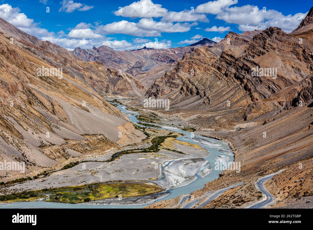 Himalayan landscape, Ladakh, India Stock Photo - Alamy