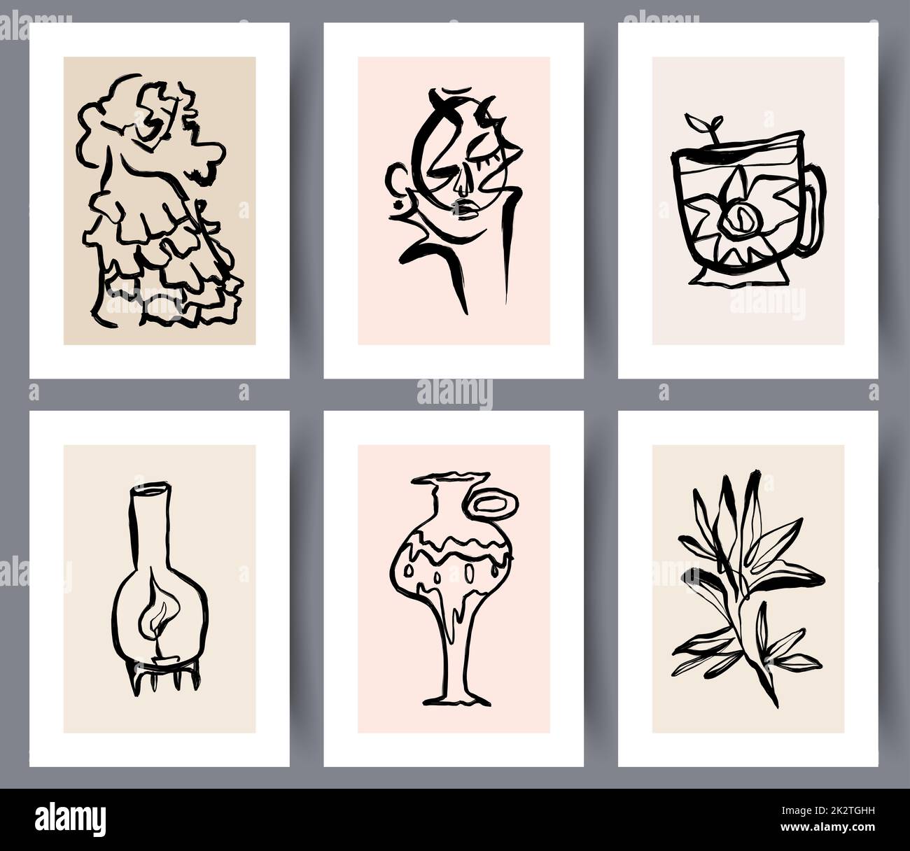 Expressive drawings hi-res stock photography and images - Alamy