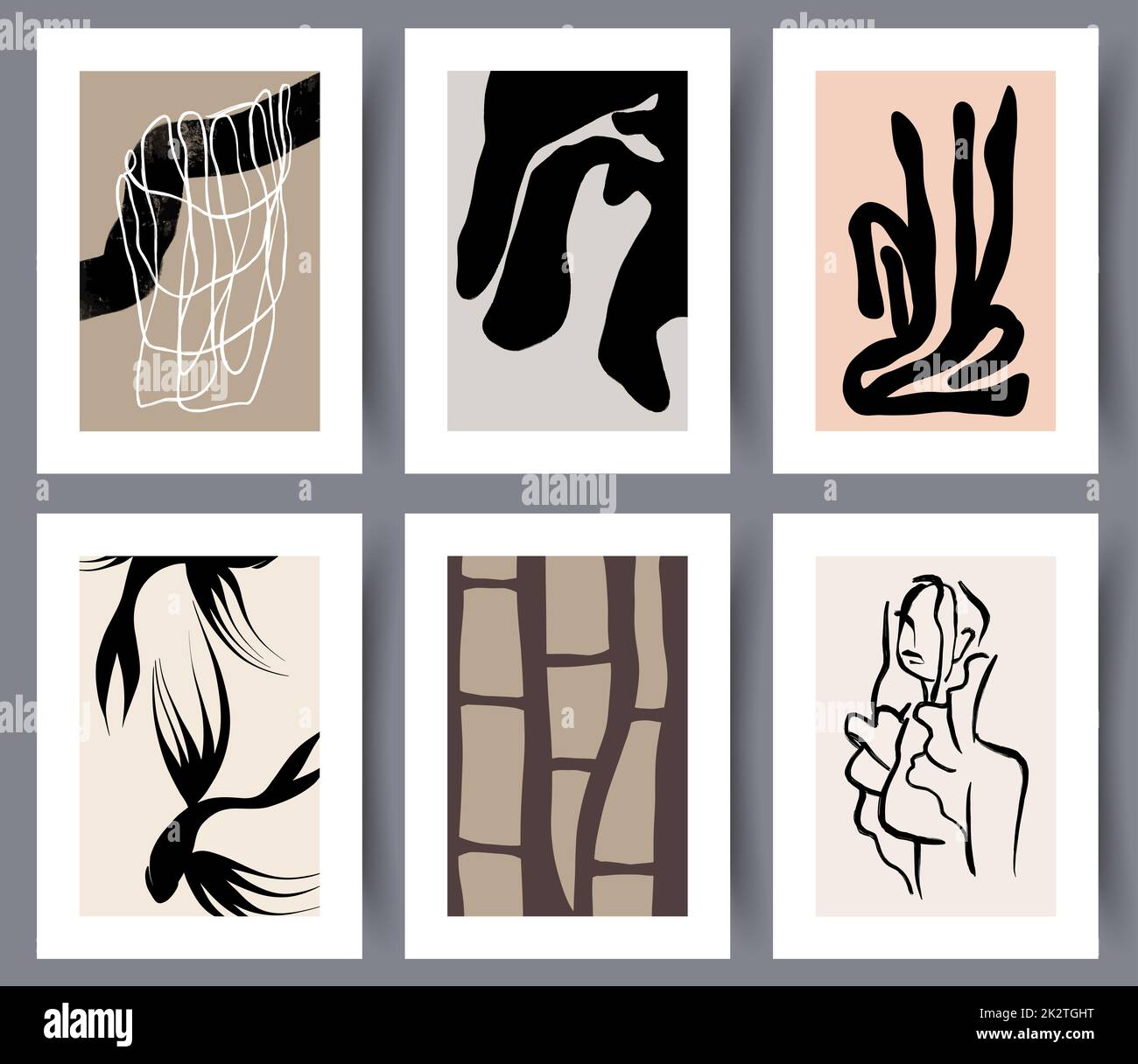 Scandinavian wall art poster set Stock Photo - Alamy Scandinavian wall art poster set Stock Photo - Alamy