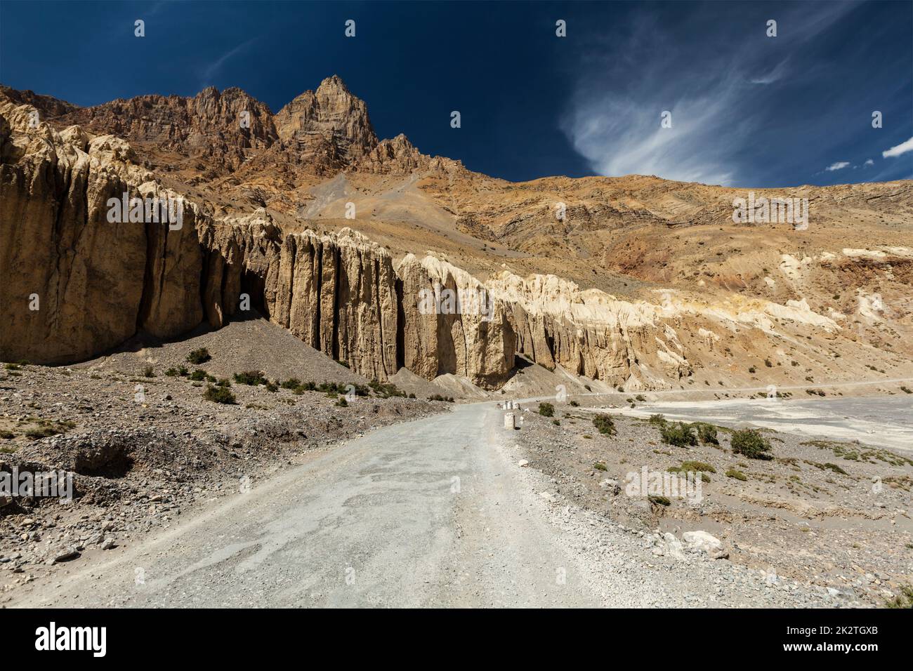 Road in Himalayas Stock Photo - Alamy