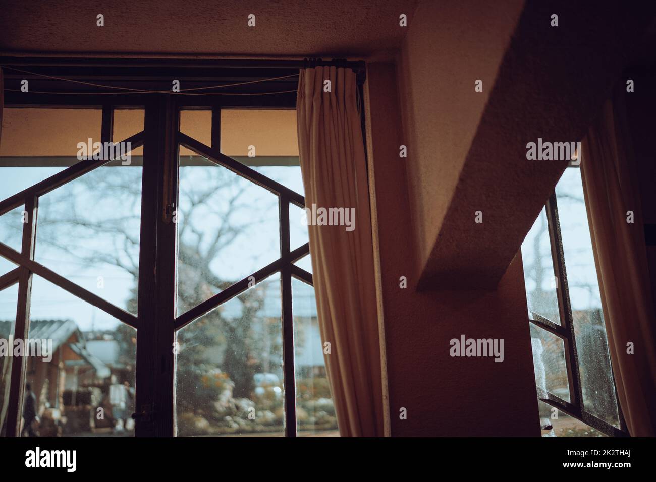 Garden from the window hi-res stock photography and images - Alamy