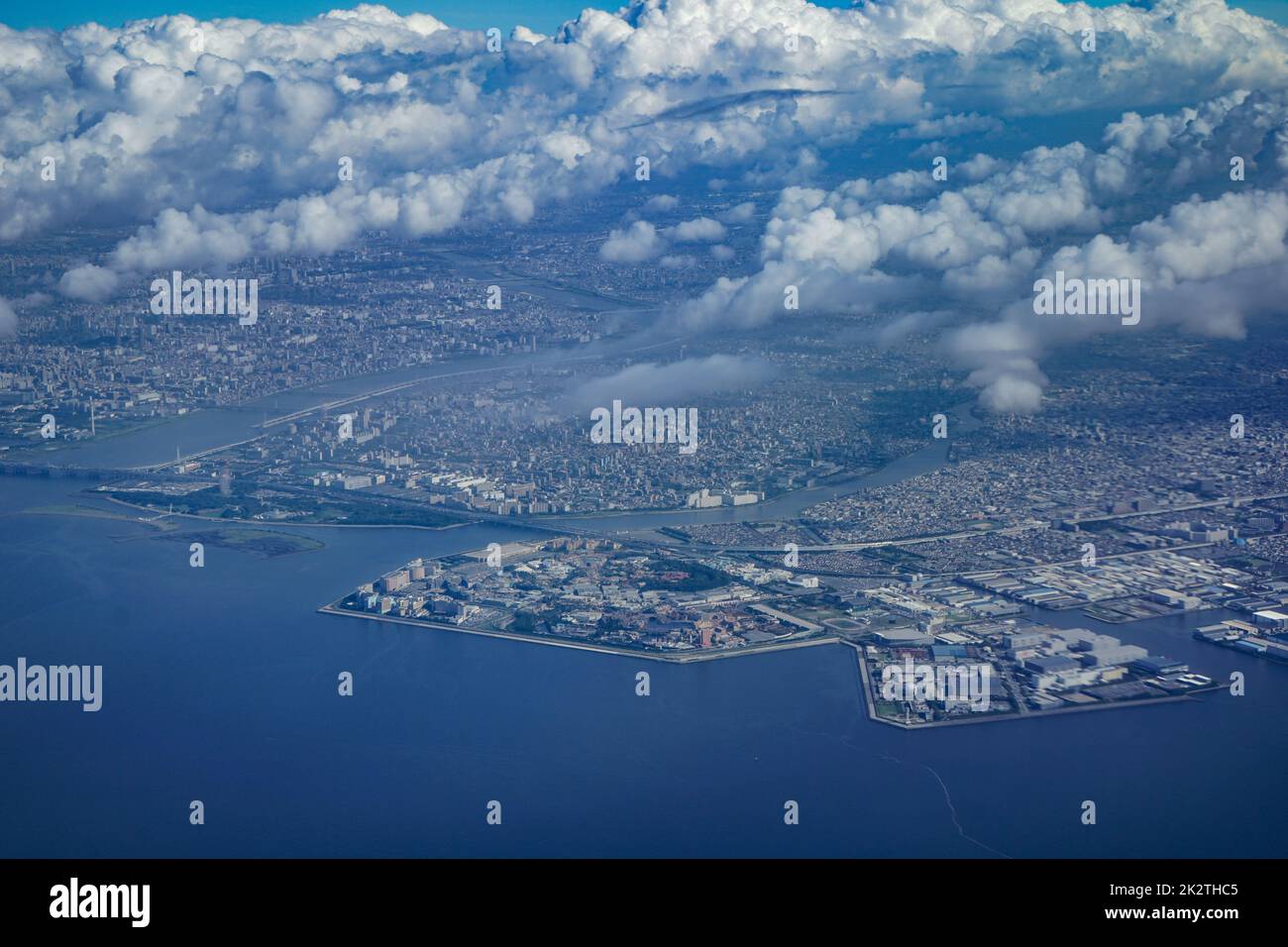 Scenery from the sky over Tokyo Stock Photo - Alamy