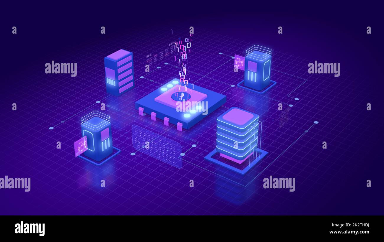 Computer mainframe server hi-res stock photography and images - Alamy