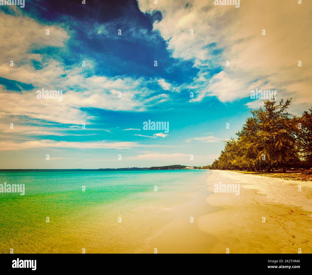Sihanoukville beach, Cambodia Stock Photo - Alamy