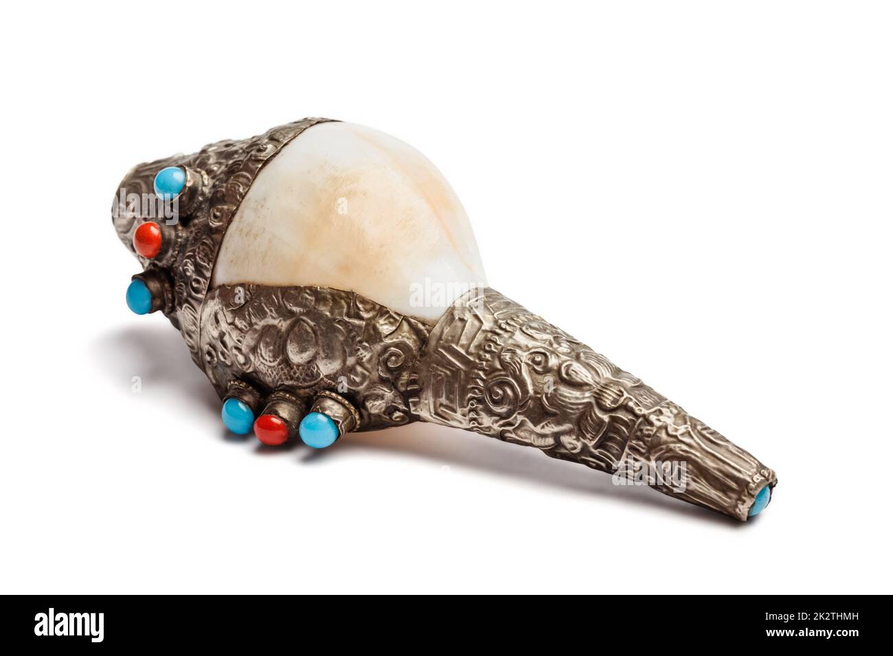 Shell horn Cut Out Stock Images & Pictures - Alamy