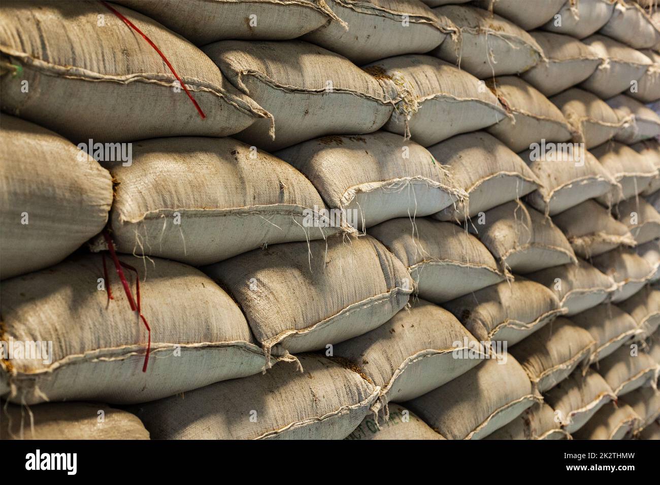 Rice bags hi-res stock photography and images - Alamy