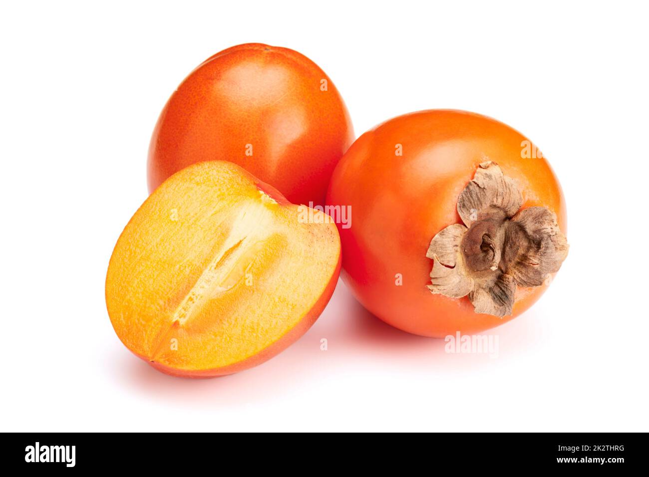 Slice persimmon hi-res stock photography and images - Alamy