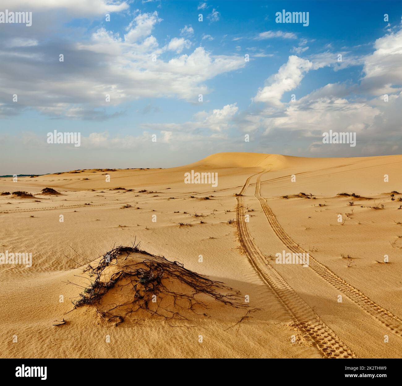 Sand dunes on sunrise, Mui Ne, Vietnam Stock Photo - Alamy