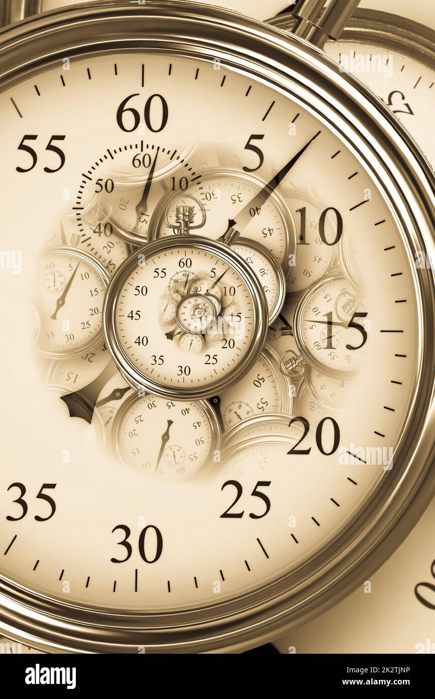 Droste effect background. Abstract design for concepts related to time ...