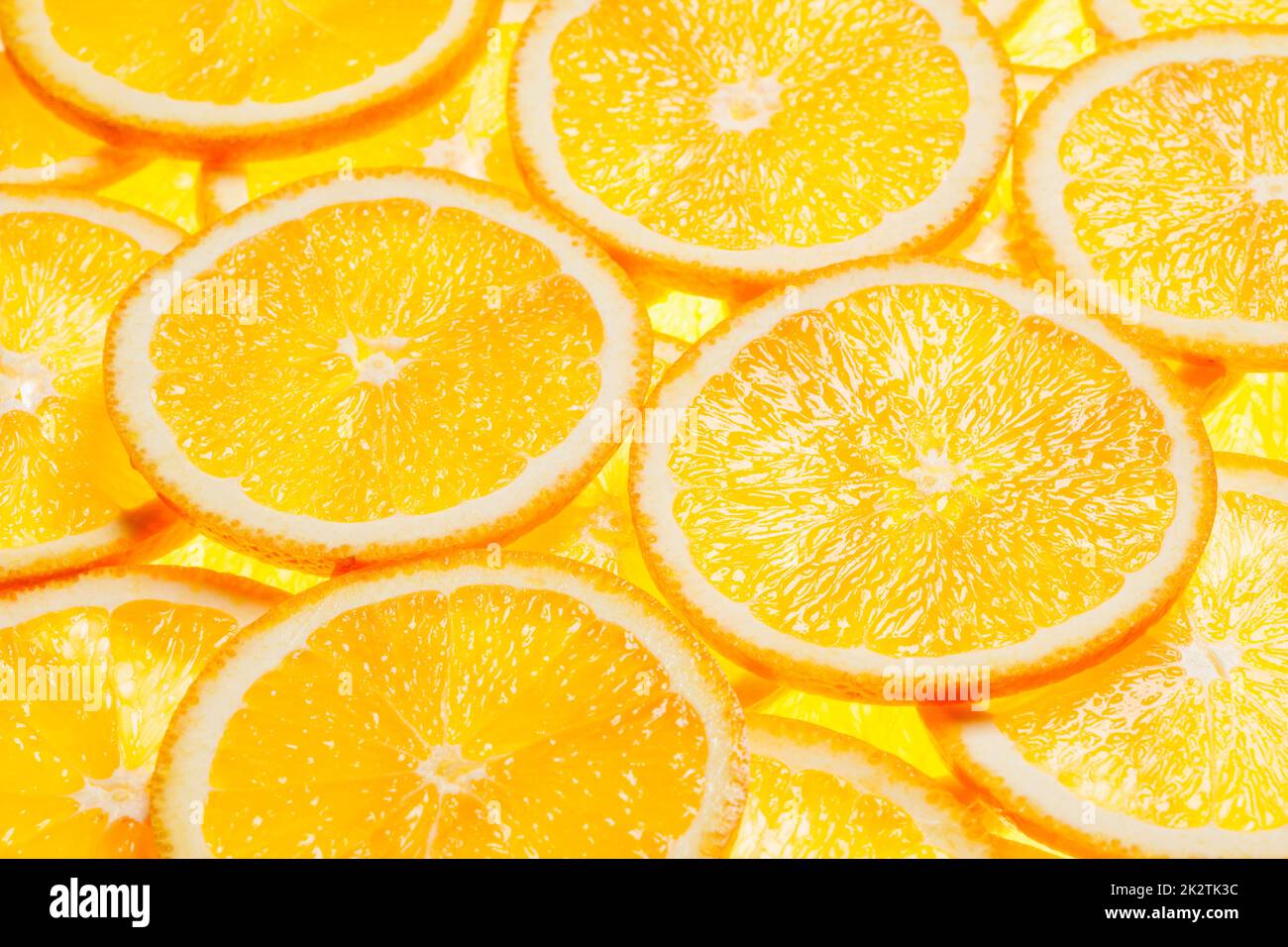 Colorful orange fruit slices Stock Photo - Alamy