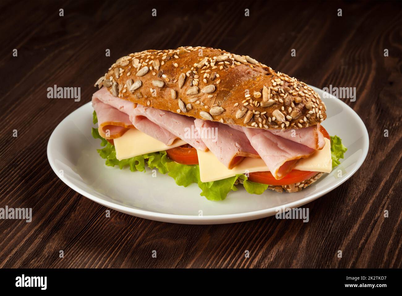 Ham sandwich hi-res stock photography and images - Alamy