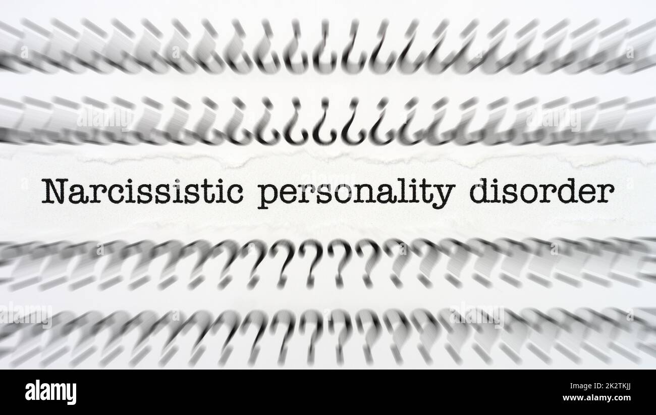 Narcissistic personality disorder Stock Photo - Alamy