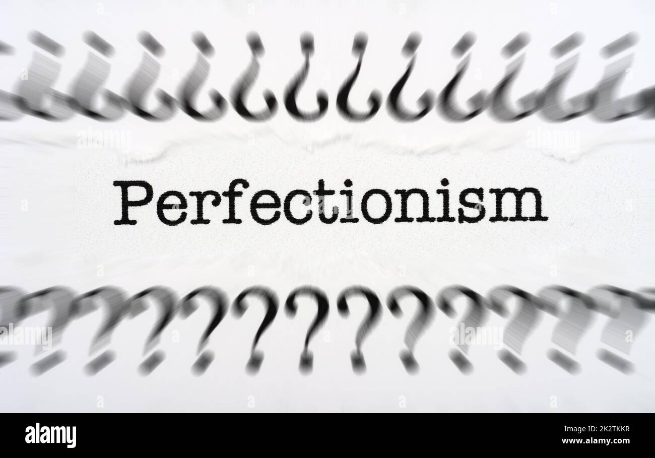 Perfectionism hi-res stock photography and images - Alamy