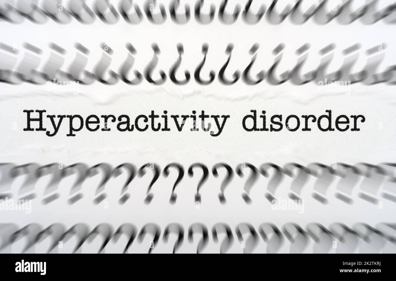Hyperactivity hi-res stock photography and images - Alamy