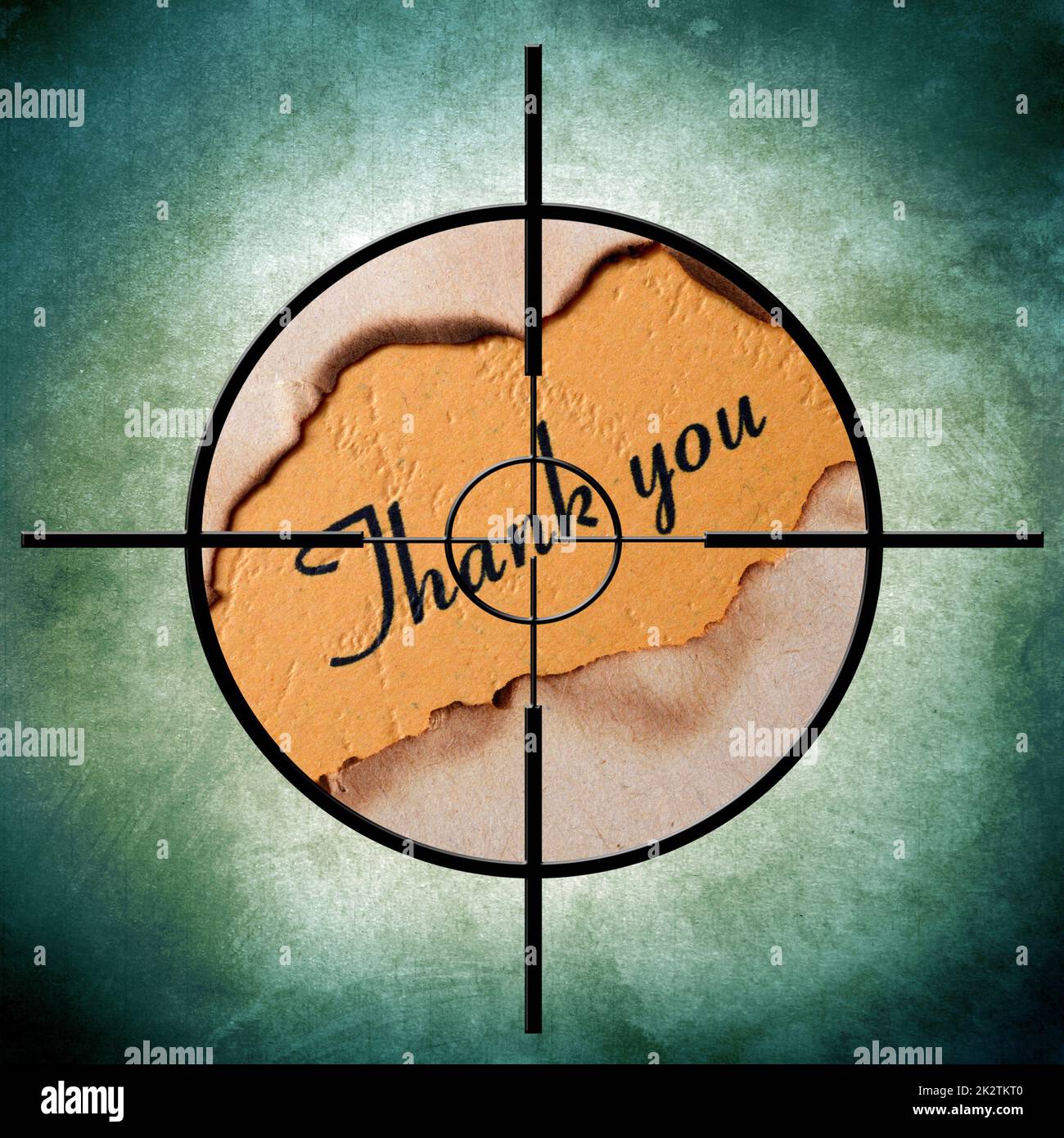 Thank you target Stock Photo - Alamy