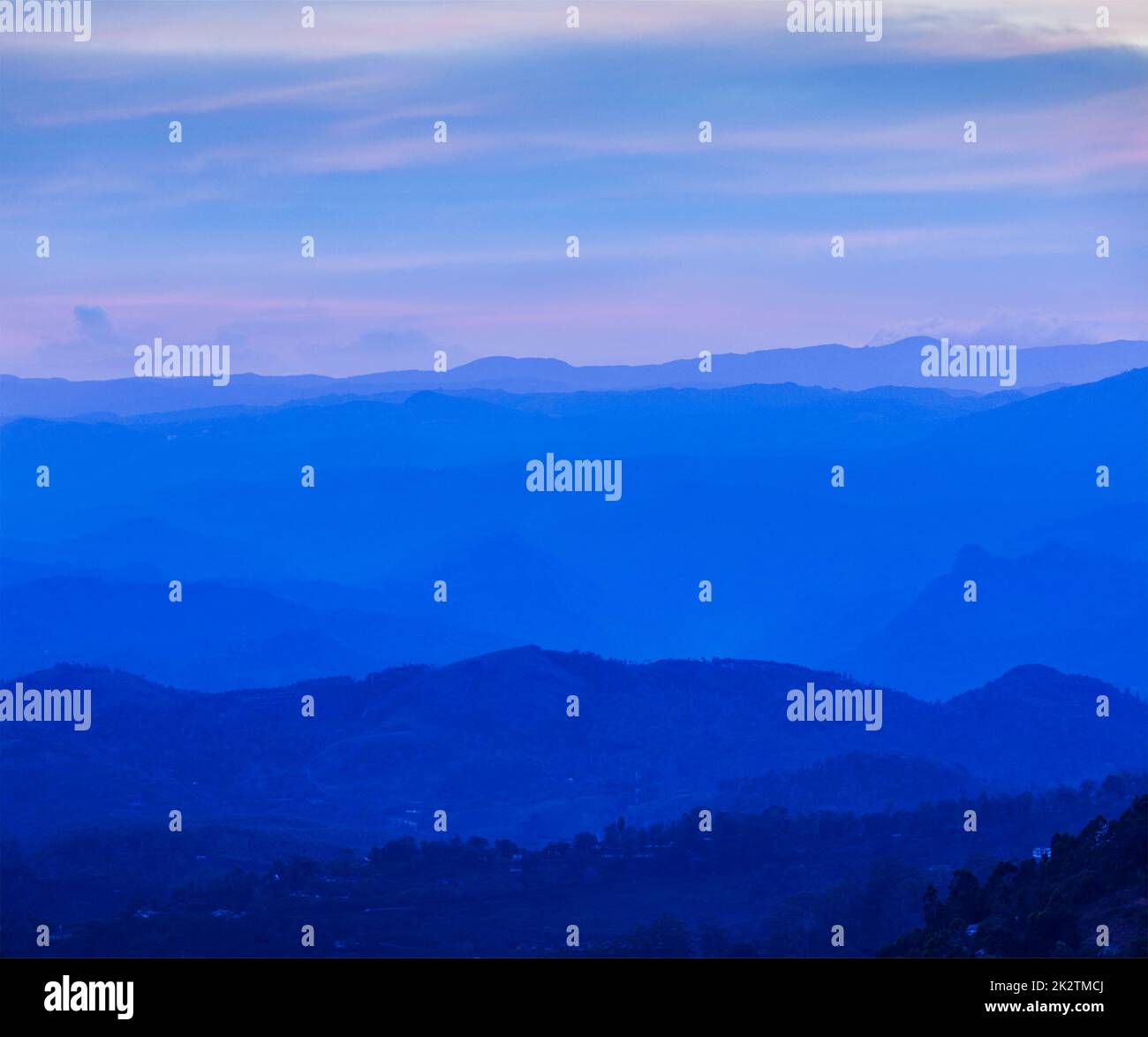 Munnar dawn hi-res stock photography and images - Alamy