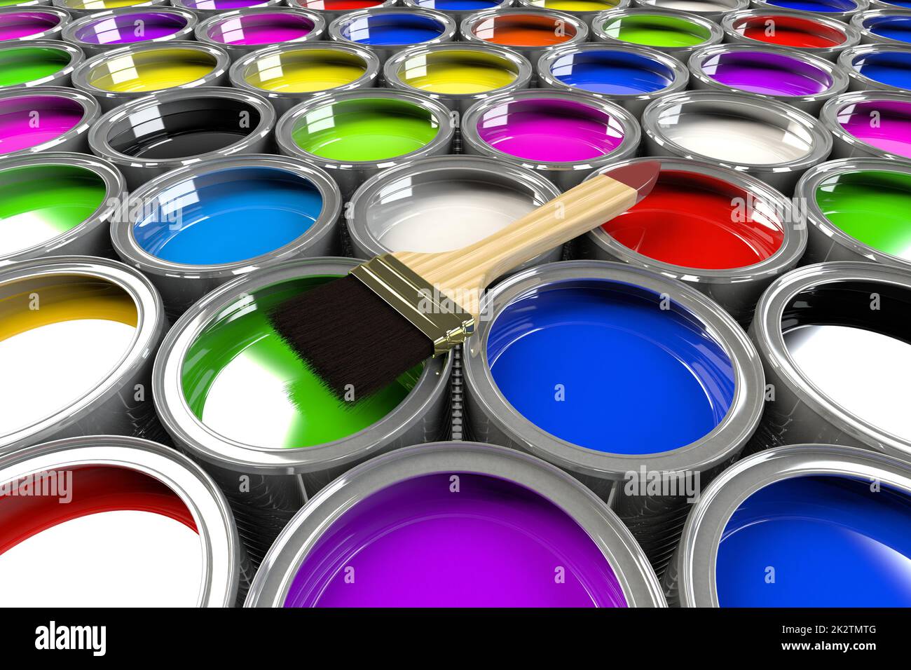 Wall paint cans home hi-res stock photography and images - Alamy