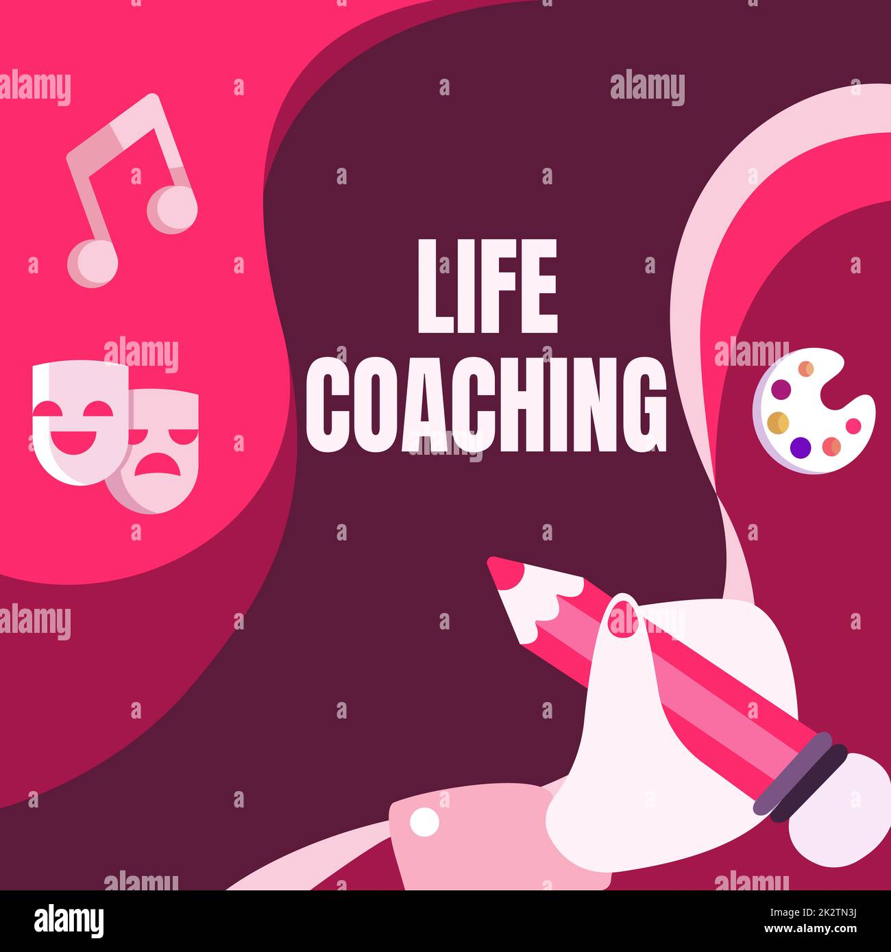 Sign displaying Life Coaching. Internet Concept Improve Lives by ...