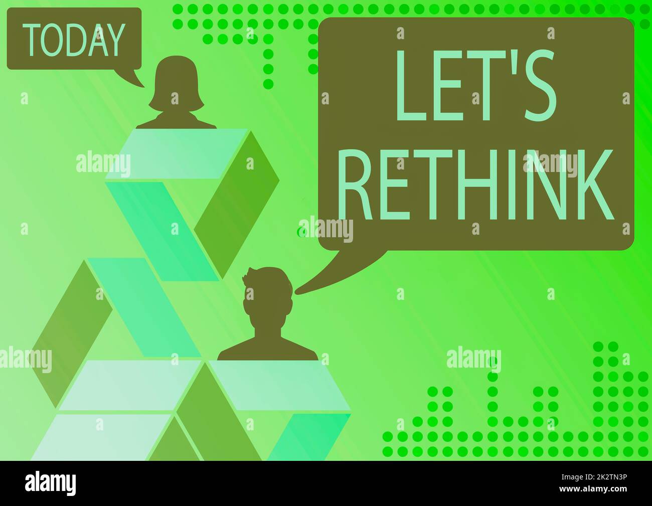 Text sign showing Let S Rethink. Business showcase an Afterthought To ...