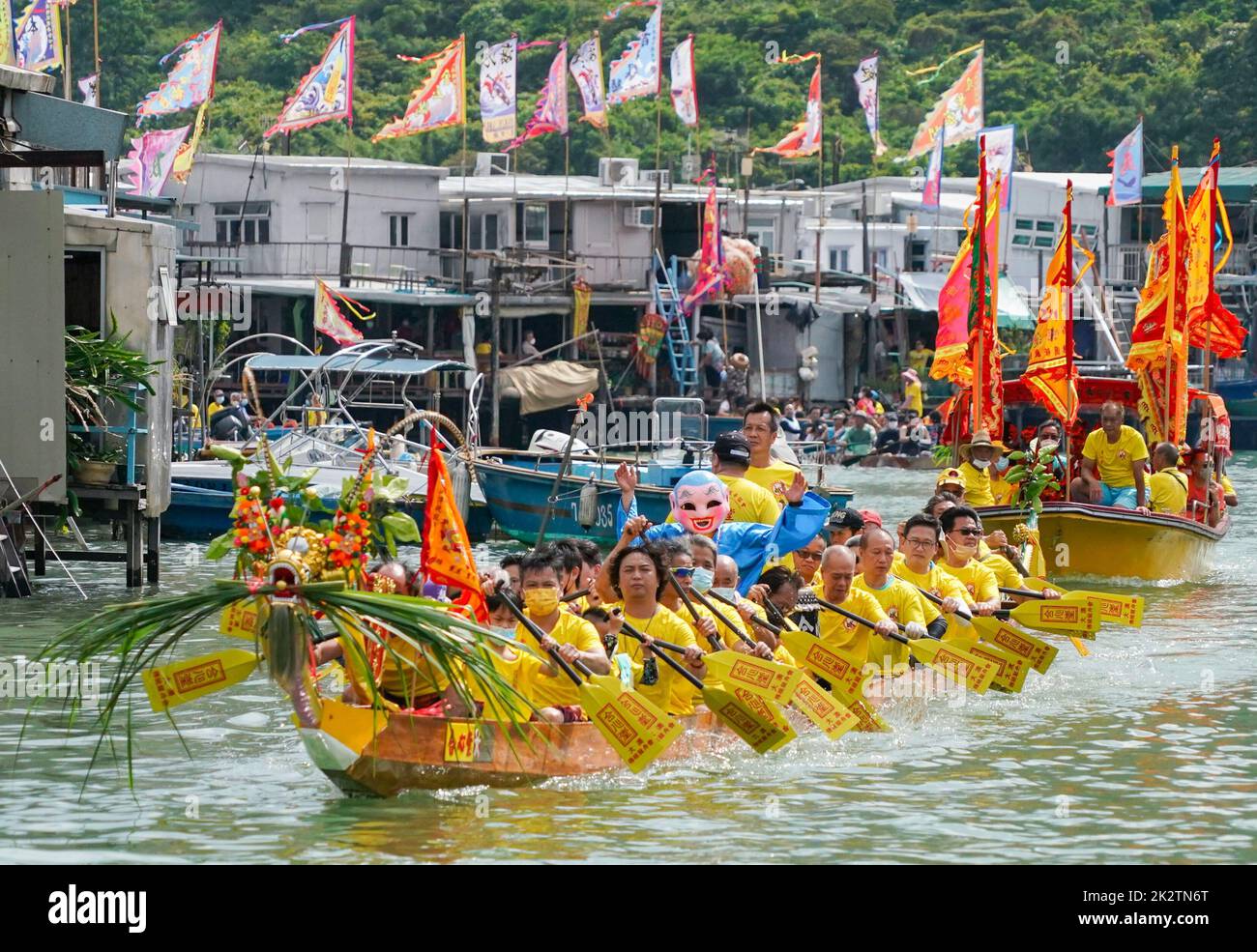 Tai O Dragon Boat Parade, one of the items on the National List of ...