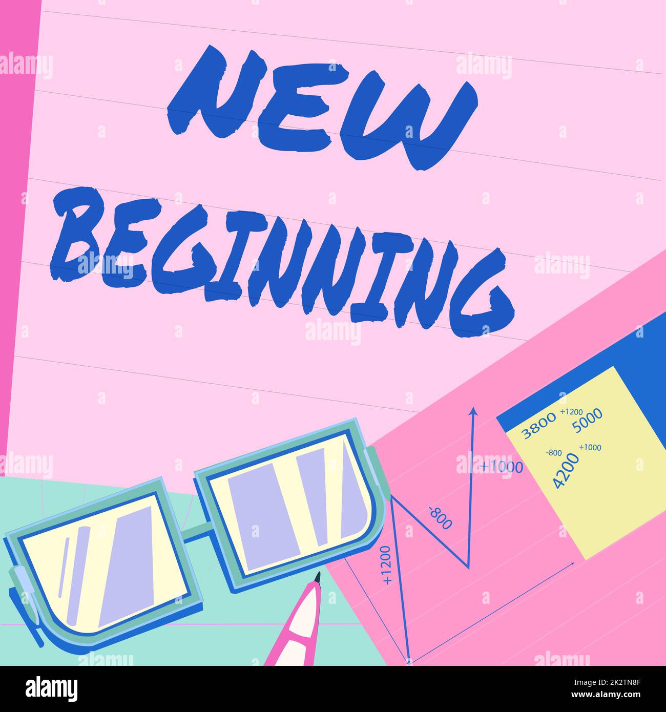 Sign displaying New Beginning. Word Written on Different Career or ...