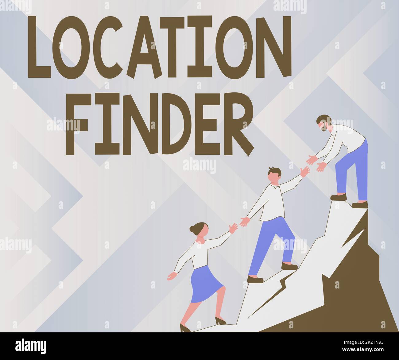 Text caption presenting Location Finder. Business approach A service ...
