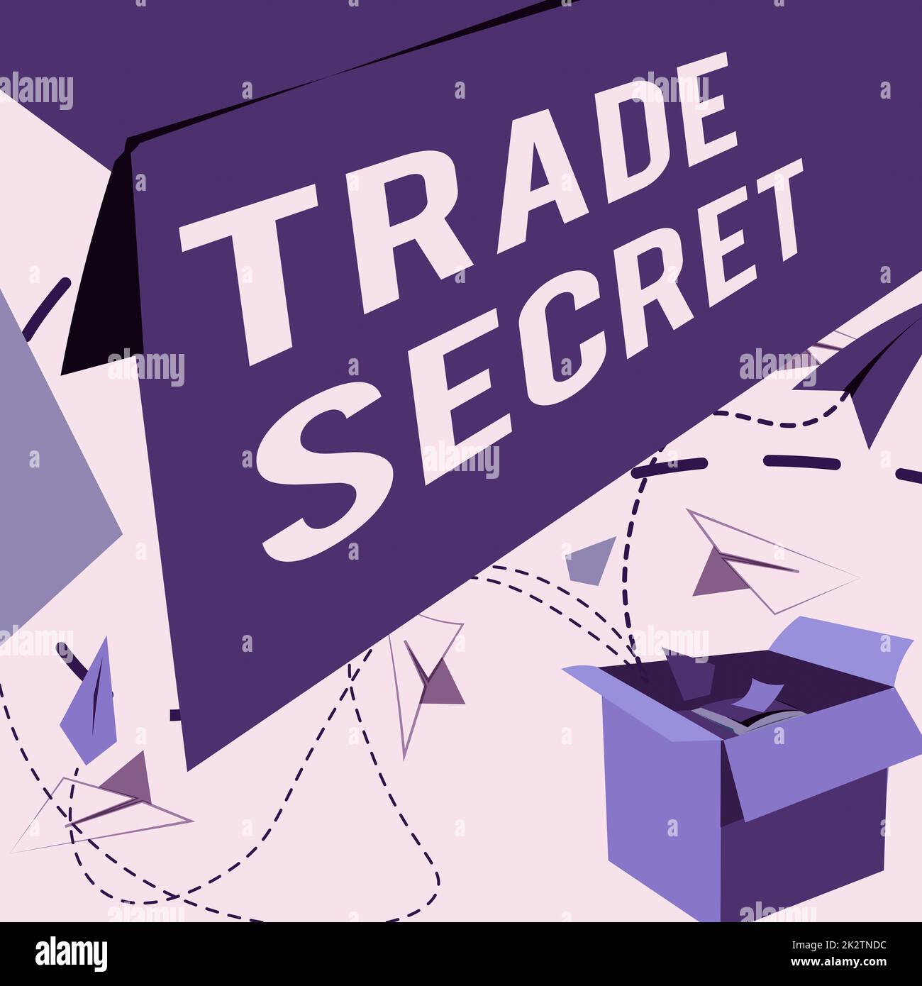 Hand writing sign Trade Secret. Conceptual photo Confidential ...