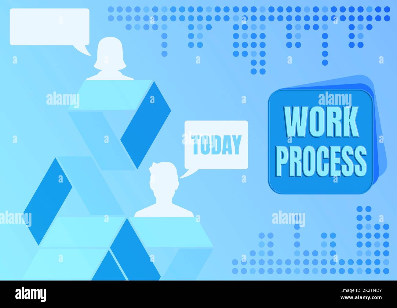 Writing displaying text Work Process. Business approach Standard ...