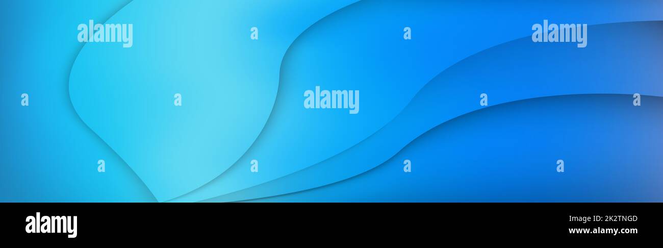Panoramic abstract web background blue gradient - Vector Stock Photo ...