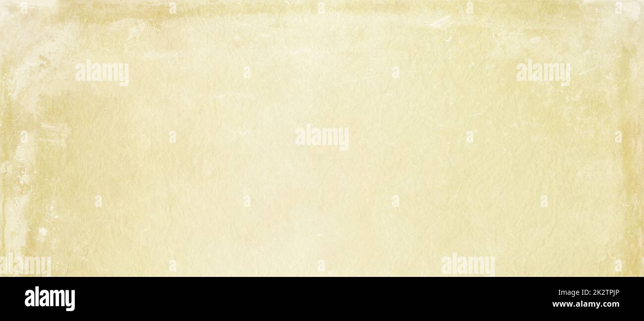 Old parchment paper. Banner texture Stock Photo - Alamy