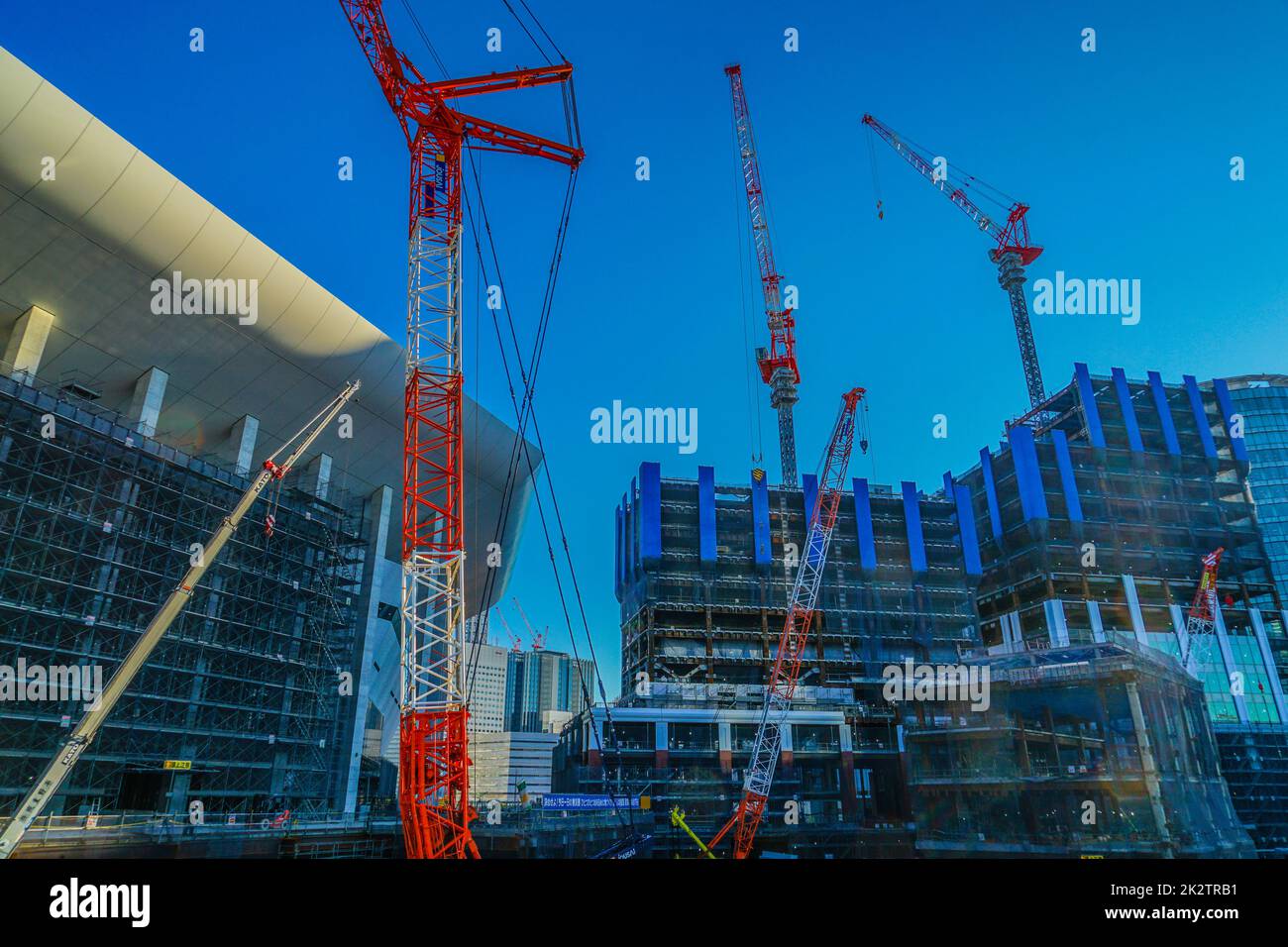 Architectural landscape of Minato Mirai 21 district Stock Photo - Alamy
