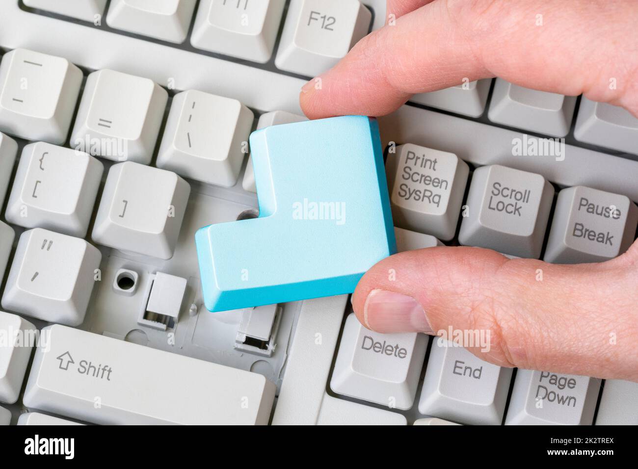 Inside computer keyboard hi-res stock photography and images - Alamy
