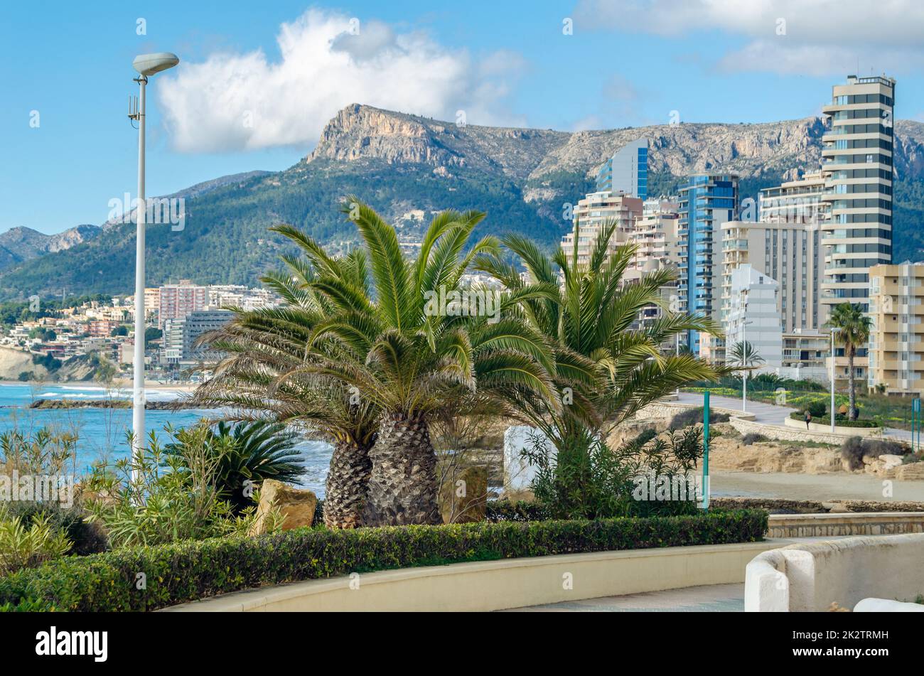 Promenade calpe alicante hi-res stock photography and images - Alamy
