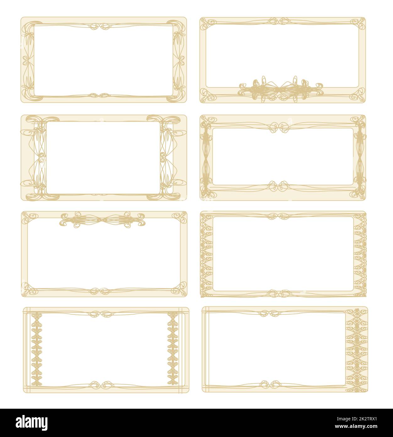 Collection from various business frame cards Stock Photo - Alamy